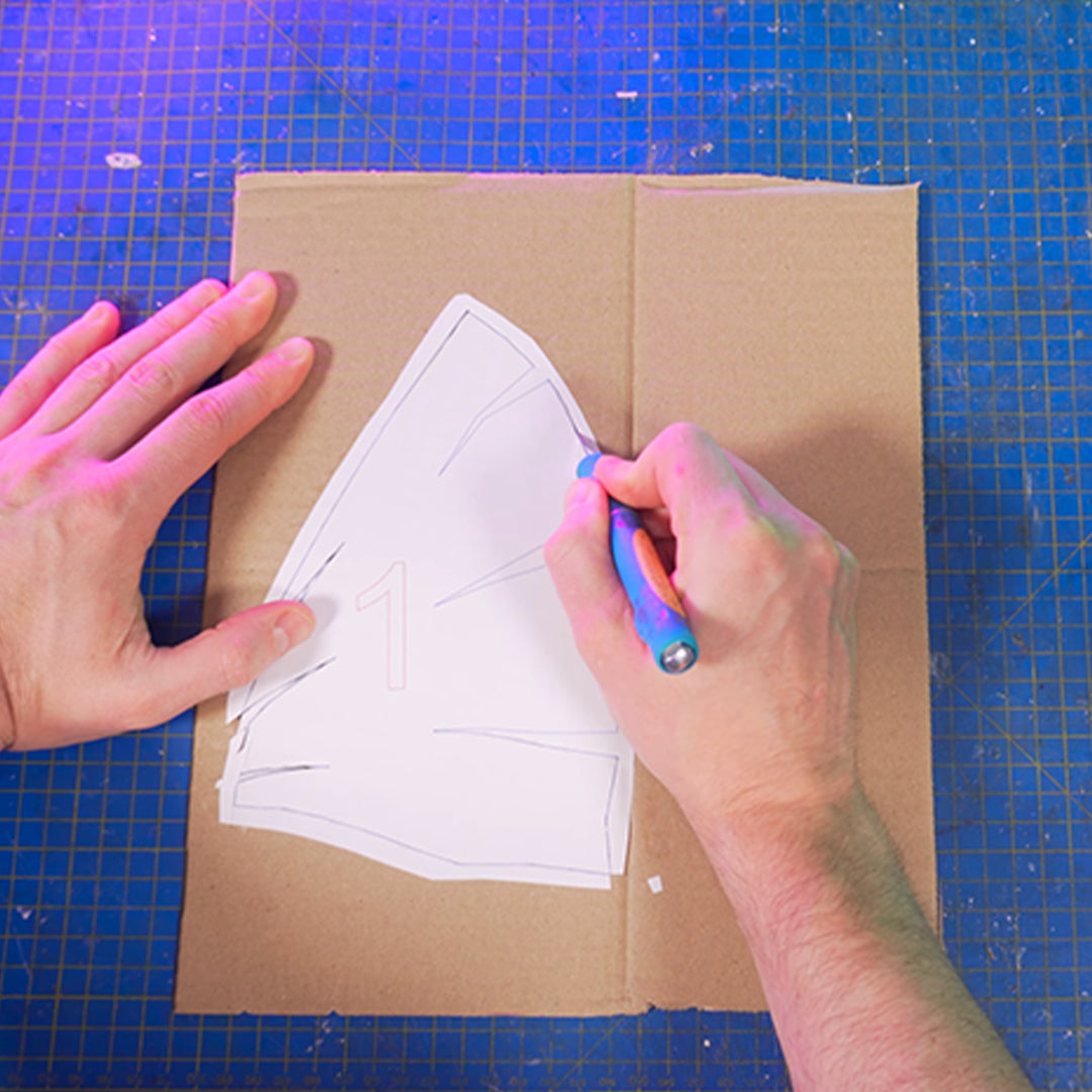 Venom Mask TEMPLATES for cardboard DIY – Epic Cardboard Props