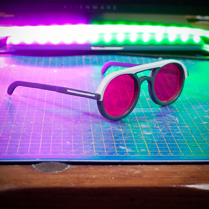 FREE Ballistic sunglasses TEMPLATES for cardboard DIY – Epic Cardboard ...