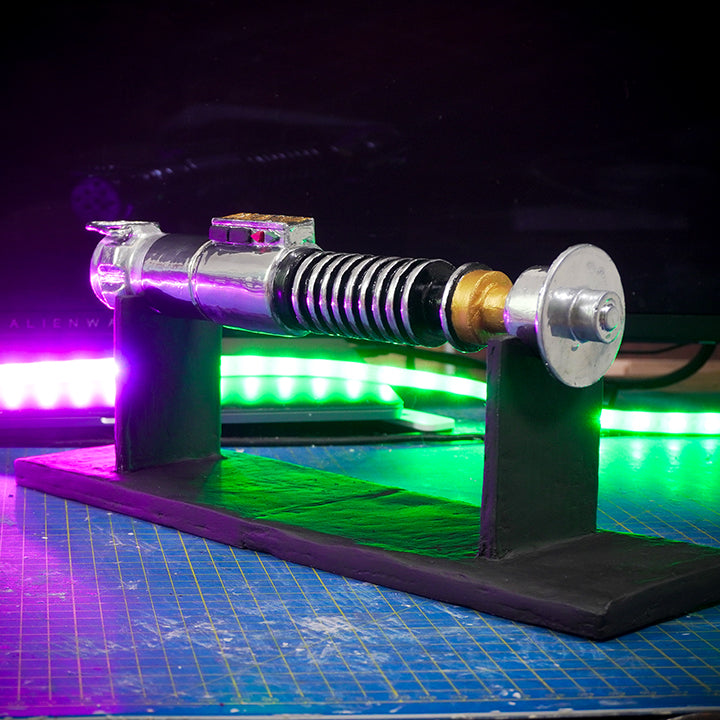 Luke Lightsaber TEMPLATES for cardboard DIY – Epic Cardboard Props