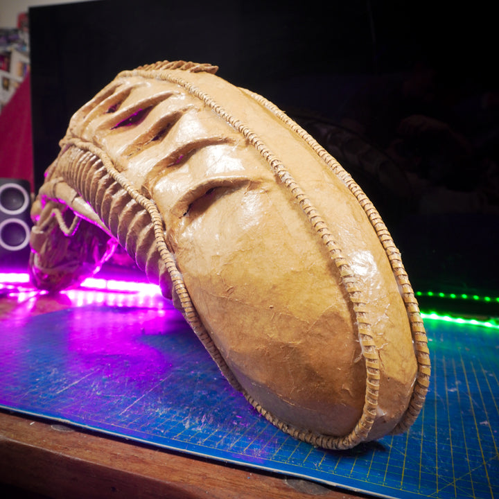 Warrior Xenomorph Mask TEMPLATES for cardboard DIY – Epic Cardboard Props