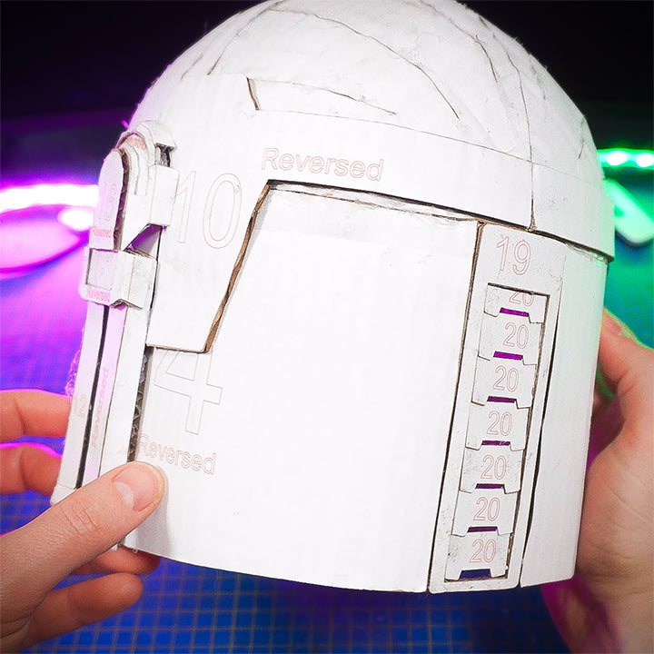 Bo Katan Helmet TEMPLATES for cardboard DIY – Epic Cardboard Props