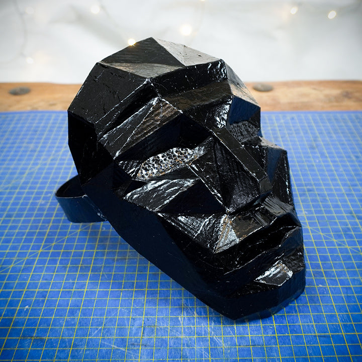 Squid Game front man mask TEMPLATES for cardboard DIY – Epic Cardboard ...