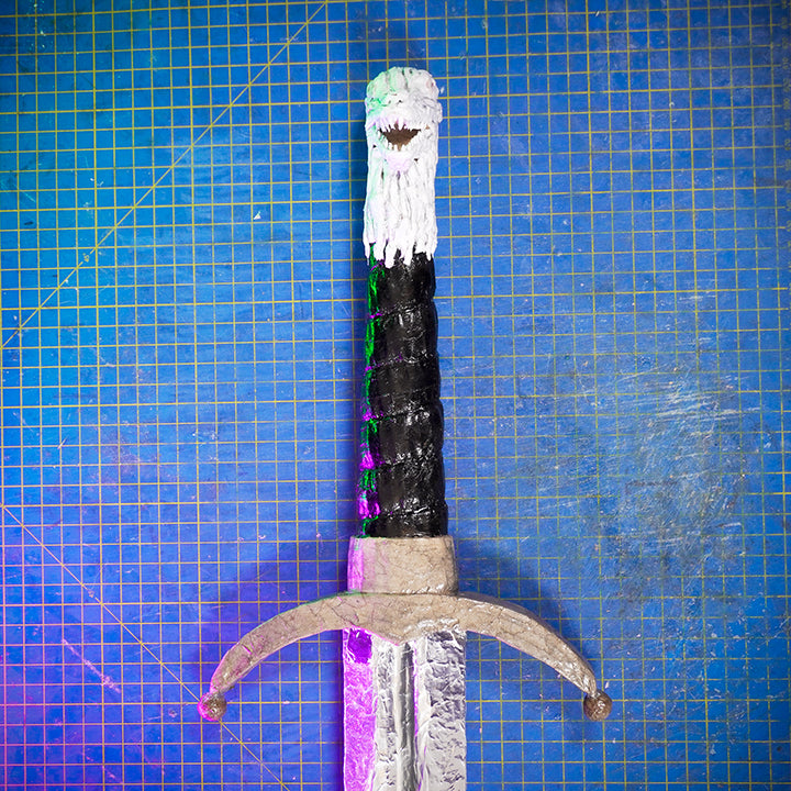 Jon Snow sword TEMPLATES for cardboard DIY – Epic Cardboard Props