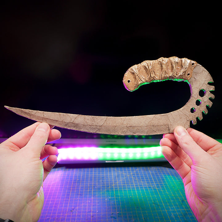 FREE Riddick Dagger TEMPLATES for cardboard DIY – Epic Cardboard Props