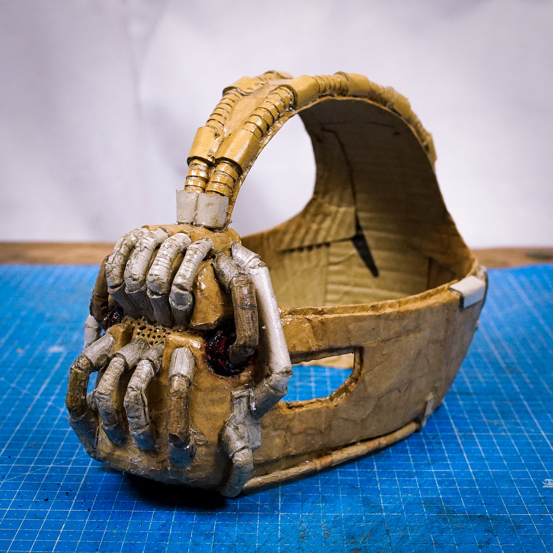 Bane Mask TEMPLATES for cardboard DIY – Epic Cardboard Props