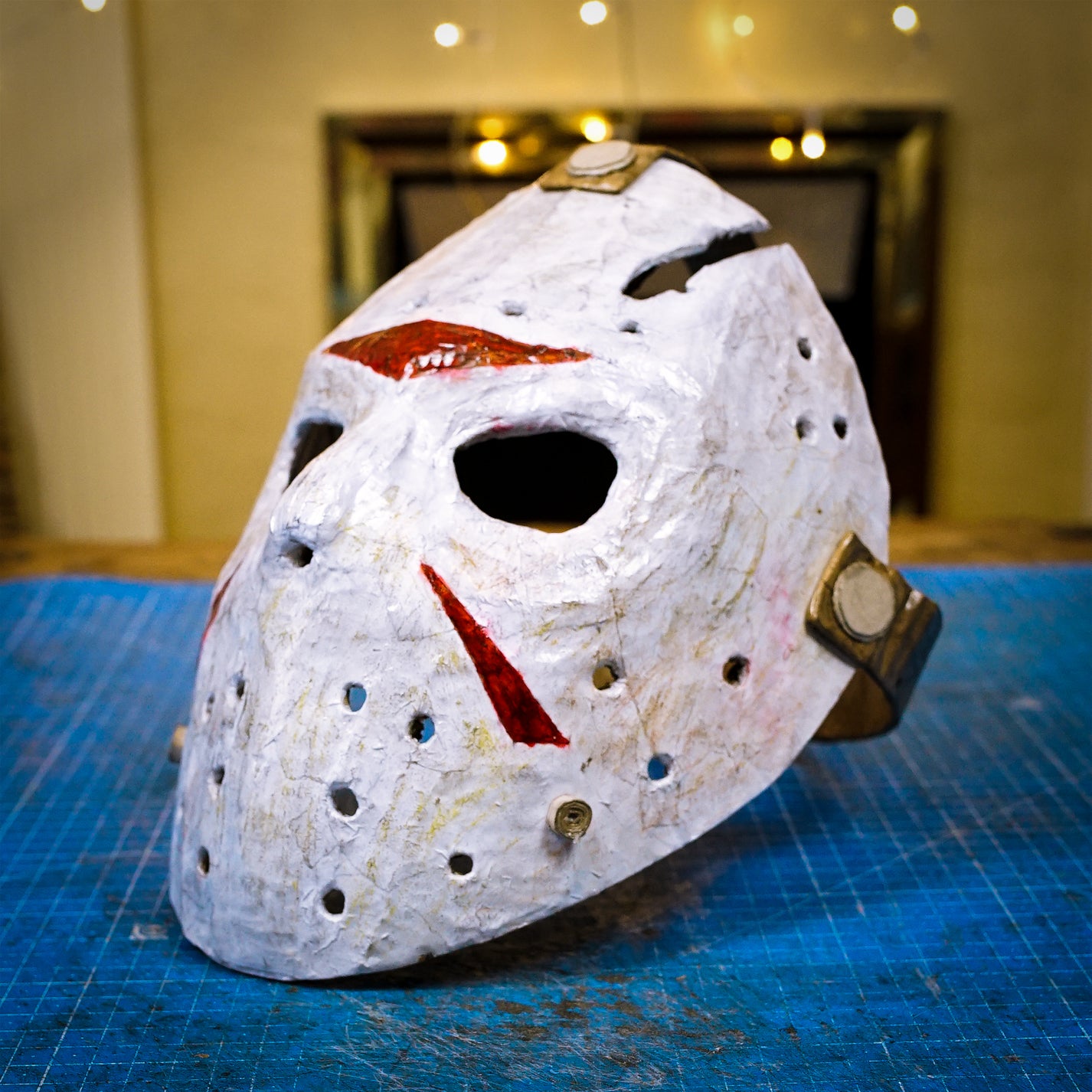 Jason Voorhees Mask TEMPLATES for cardboard DIY – Epic Cardboard Props